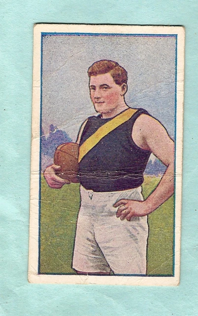 1920 RICHMOND Australian Footballers Magpie Cigarette Card - D. Moffatt ...
