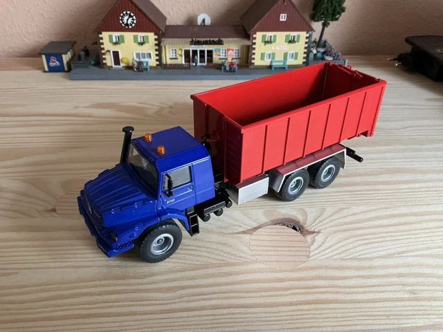 SIKU 3546 - Mercedes-Benz Zetros mit Abrollcontainer, Gebraucht EUR 1 ...