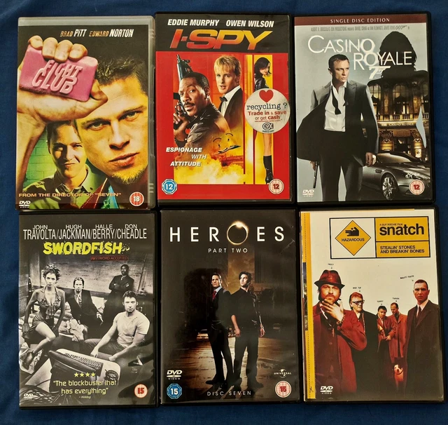 🔥6 × DVD Film TV, THRILLER, WAR, ACTION MOVIES🔥LIKE NEW, Bundle, Job ...