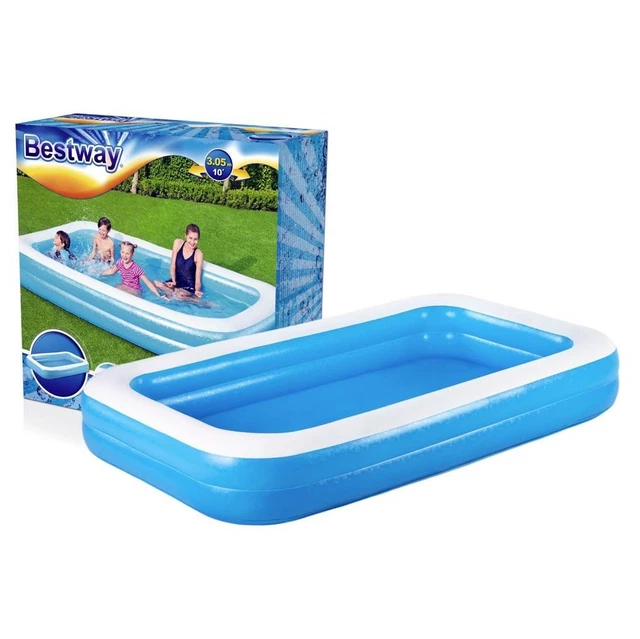 BESTWAY LARGE PADDLING Pool Inflatable Family Garden Outdoor Swimming ...