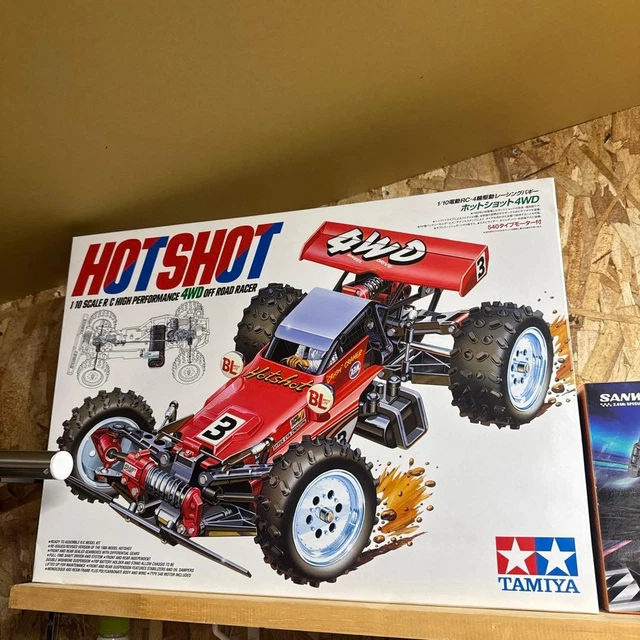 TAMIYA HOTSHOT 4WD RC Car 1/10 Scale Ready-to-Run with Transmitter £224 ...