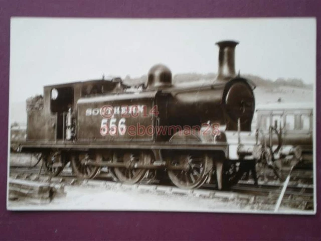 POSTCARD RP SR Ex Lswr A12 Class Loco No B556 At Dorking 1927 £1.25 ...
