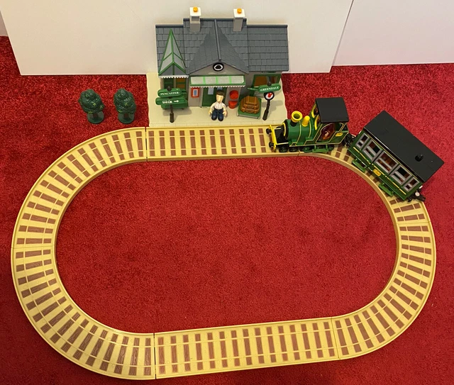 POSTMAN PAT GREENDALE Rocket Train Track Set Station Toys £29.99 ...