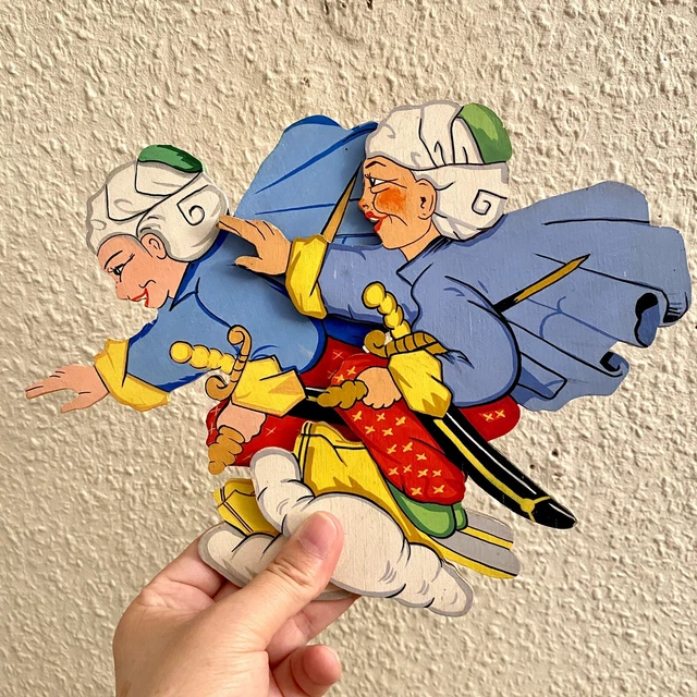 2X DER KLEINE Muck DDR Kinderzimmer Deko Kurt Süß+VEB 18cm Alt Märchen ...