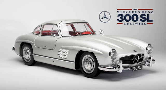 BUILD MERCEDES BENZ 300 SL GULLWING 1/8SCALE complete FULL MODEL KIT ...