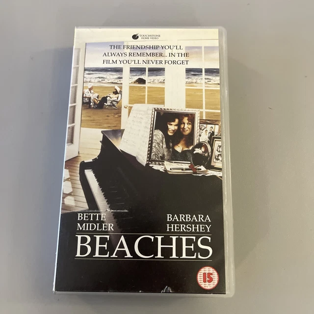 BEACHES {1988, VHS} Bette Midler, Barbara Hershey Vhs £5.00 - PicClick UK