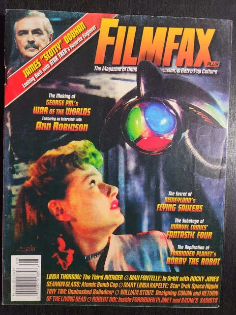 FILMFAX PLUS MAGAZINE #108 2005 War Of The Worlds Robots Retro Pop ...