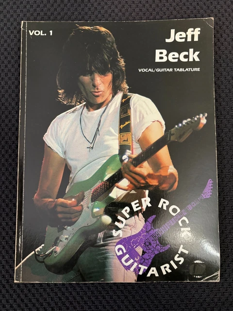 JEFF BECK VOLUME 1 Vocal/Guitar Tablature EUR 25,00 - PicClick IT