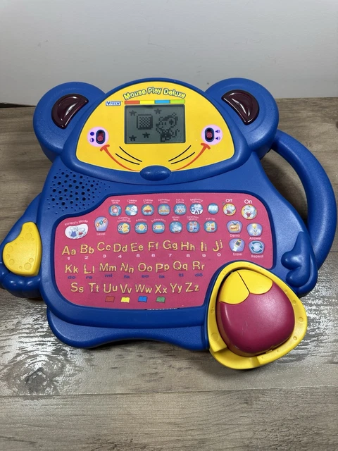 VINTAGE VTECH SMART Start MOUSE PLAY DELUXE Learning System #351 EUC ...