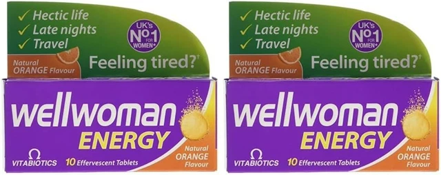 ENERGY NATURAL ORANGE Flavour 10 Tablets Pack of 2 £18.99 - PicClick UK