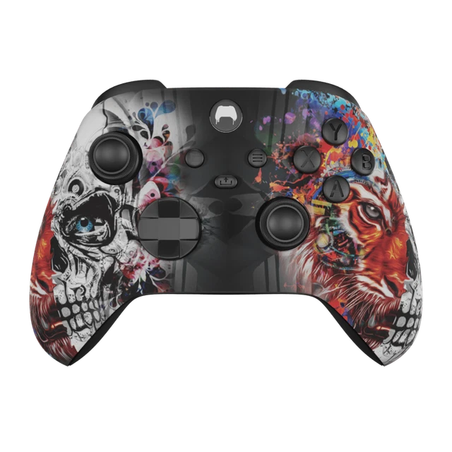 XBOX SERIES X / S Wireless Custom Controller Tiger Skull New - 12 Month ...