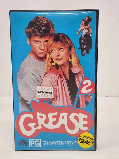 GREASE 2 VHS Paramount $20.00 - PicClick AU