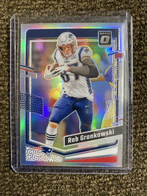2023 PANINI DONRUSS Optique Football Rob Gronkowski No.132 Argent Holo ...