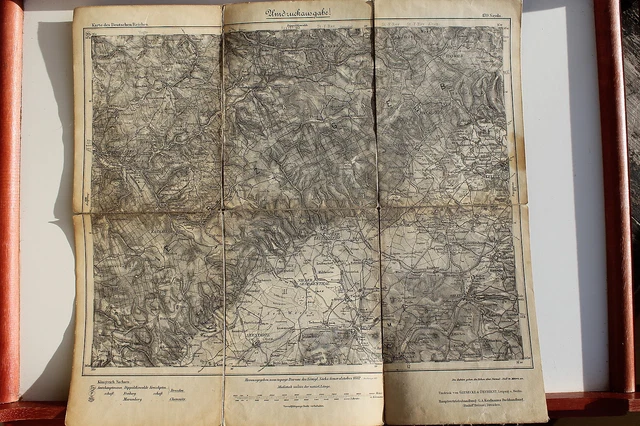 6883 LANDKARTE KARTE des Deut. Reiches Nr. 470 Sayda Umdruckausgabe ... 6883 LANDKARTE KARTE des Deut. Reiches Nr. 470 Sayda Umdruckausgabe ...
