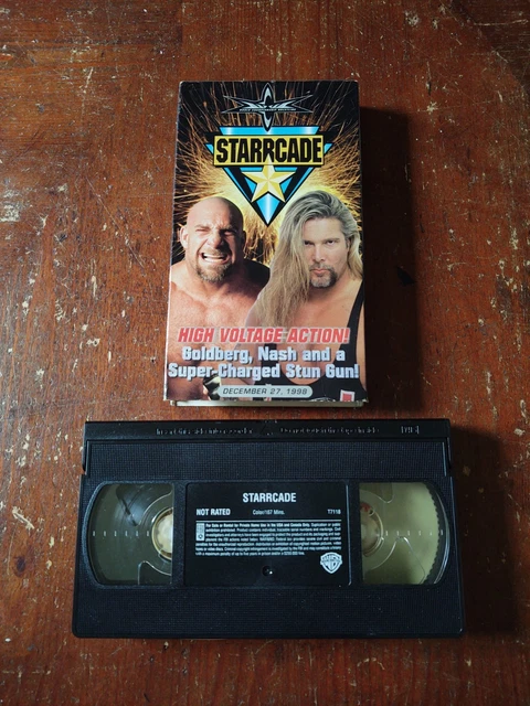 WCW STARRCADE PPV 1998 98 VHS Tape Wrestling Video Goldberg Vs Kevin ...