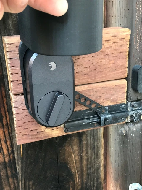 STURDYLOCK® GATE LOCK Adapter for August Smart Lock 3rd Gen (right ...