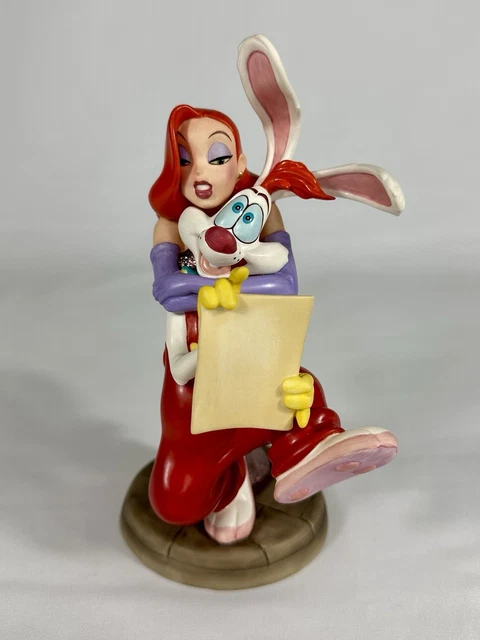 WDCC DISNEY WHO Framed Roger Rabbit Dear Jessica How Do I Love Thee ...