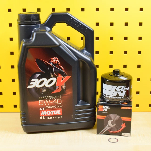BMW S1000RR S 1000 R XR M1000RR K&n Filtre à Huile Motul 300V 5w40 L'Huile De EUR 120,73 ...