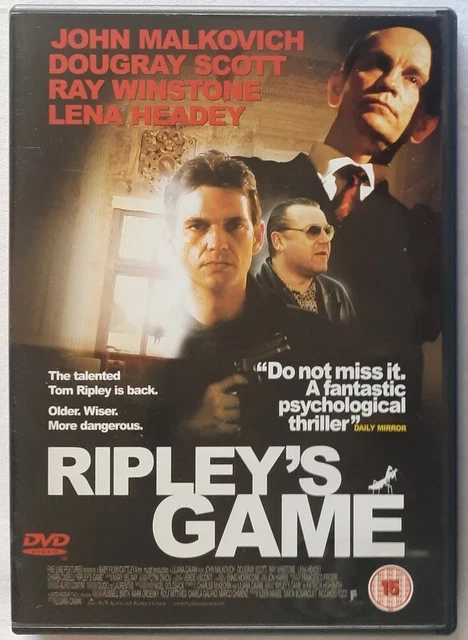 RIPLEY'S GAME - John Malkovich, Dougray Scott, Ray Winstone - Reg 2 Pal ...