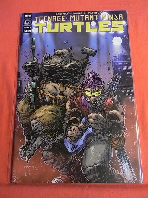 TEENAGE MUTANT NINJA TURTLES #115 - Cover B by Kevin Eastman (2011 IDW ...