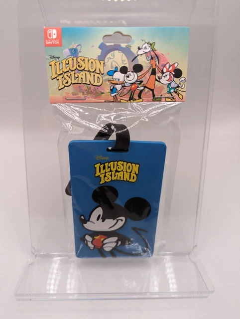 DISNEY ILLUSION ISLAND Mickey Luggage Tag | Nintendo Switch | New | No ...