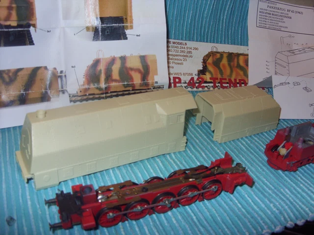 ARTITEC PANZERLOK PANZERZUG WW2 HO Deutsche Reichsbahn Roco EUR 27,46 ...