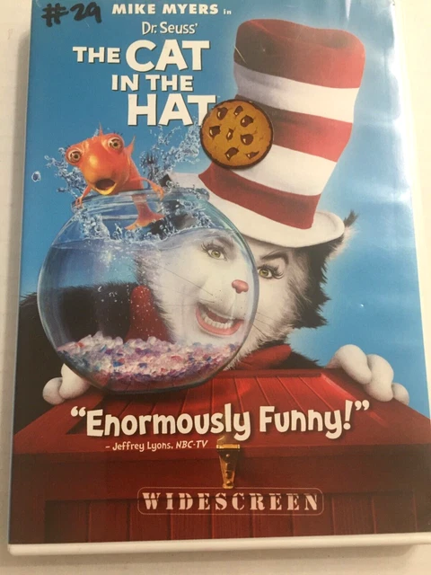 DR. SEUSS THE Cat in the Hat DVD Mike Myers Ships Same Day with ...