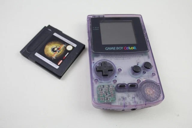 GAME BOY COLOR Clear w/ Mortal Kombat II £51.00 - PicClick UK