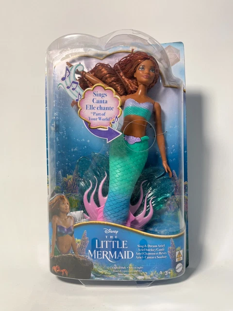 DISNEY THE LITTLE Mermaid - Sing and Dream Ariel Doll - NEW (Damaged ...