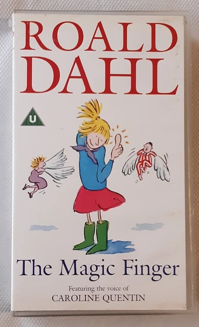 ROALD DAHL'S THE Magic Finger VHS Video Tape (Told By Caroline Quentin ...