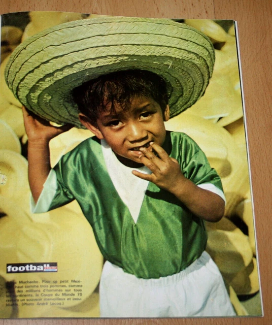 FOOTBALL POSTER JUANITO World Cup Mundial Mexico Mascot Mascota ...