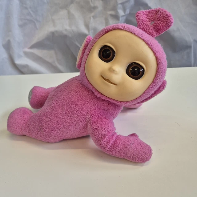 TELETUBBIES TIDDLYTUBBIES PLUSH Soft Toy Ping Pink Crawling Baby 2018 £ ...