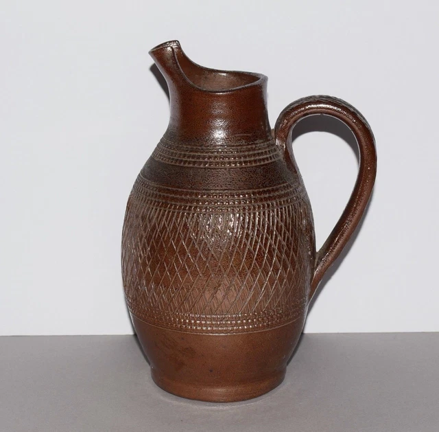 PICHET ANCIEN EN grés vernissé du BERRY EUR 22,00 - PicClick FR