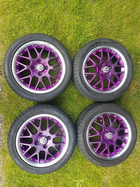 VW POLO GTI 6N2 BBS Alloy Wheels 4X100 Toyo PROXES 195 45 15 Volkswagen ...