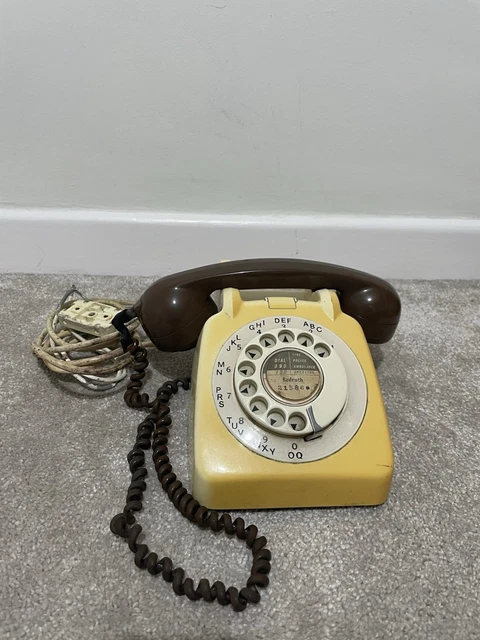 VINTAGE ROTARY DIAL Telephone £16.13 - PicClick UK