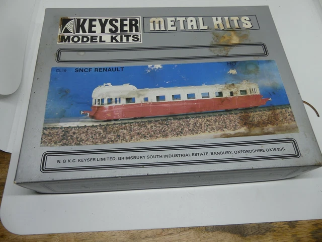 TRAIN RARE KEYSER MODEL KITS LOCOMOTIVE RENAULT VH AUTO-RAIL DIESEL HO ...