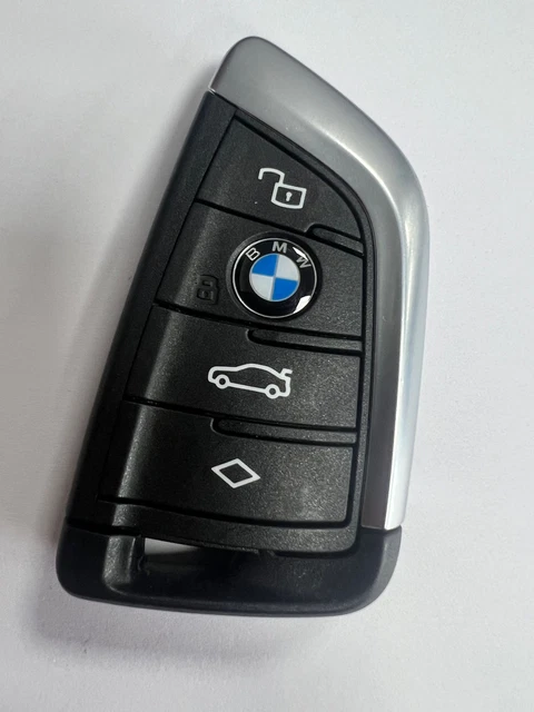 GENUINE BMW 4 Button Remote Smart Key Fob 1 3 5 7 G Series X5 Tested ...