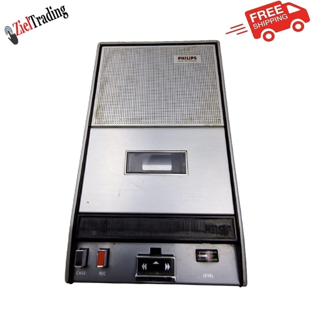 PHILIPS N2 202/00 Tragbarer Kassettenrekorder Cassette Recorder EUR 36 ...