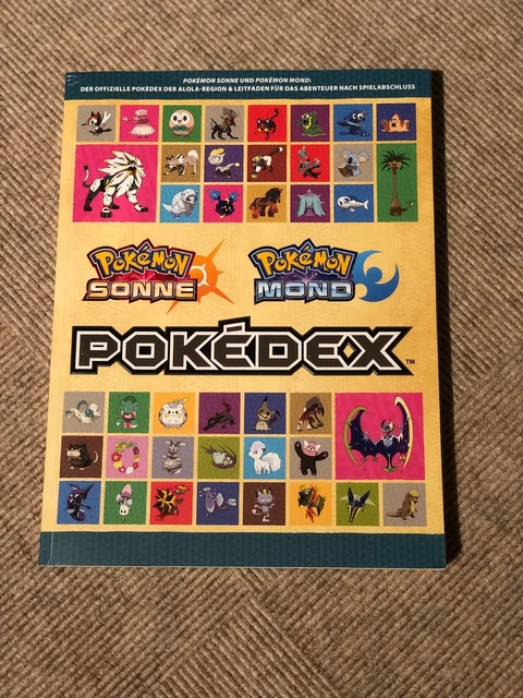 POKÉMON SONNE & Mond – Pokédex | Offizielles Lösungsbuch | sehr guter ...