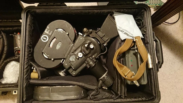 ARRI ARRIFLEX 2C 35-2c 2c-BV 35mm motion picture camera turret b-mount ...