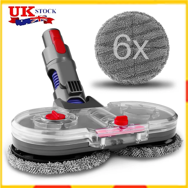 ELECTRIC MOP HEAD Attachment for Dyson V15 V11 V10 V8 V7 Vacuum Cleaner ...