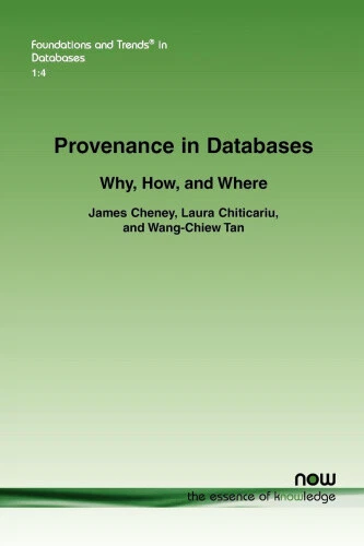 PROVENANCE IN DATABASES: Why, How, and Where (Foundations and Trends (R) in EUR 83,00 - PicClick FR