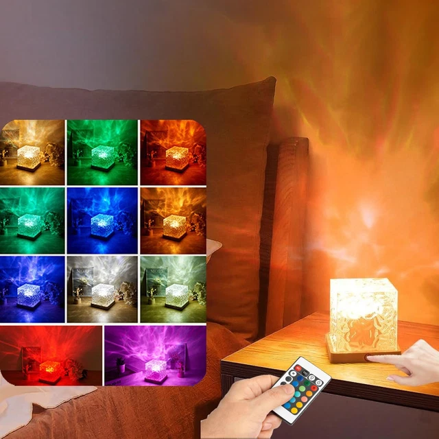 USB NIGHT LIGHTS Projector Touch Light Galaxy LED Lamp with Remote for ...