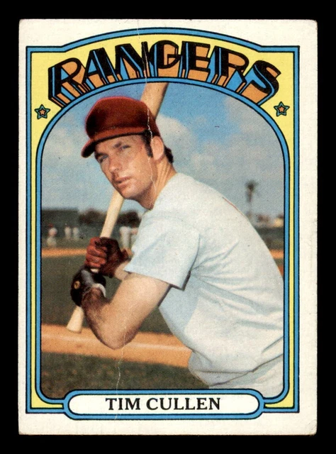 1972 TOPPS BASEBALL #461 Tim Cullen GD *d2 EUR 2,22 - PicClick FR
