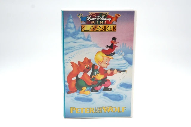 WALT DISNEY MINI Klassiker Peter und der Wolf VHS Video Kassette PAL ...