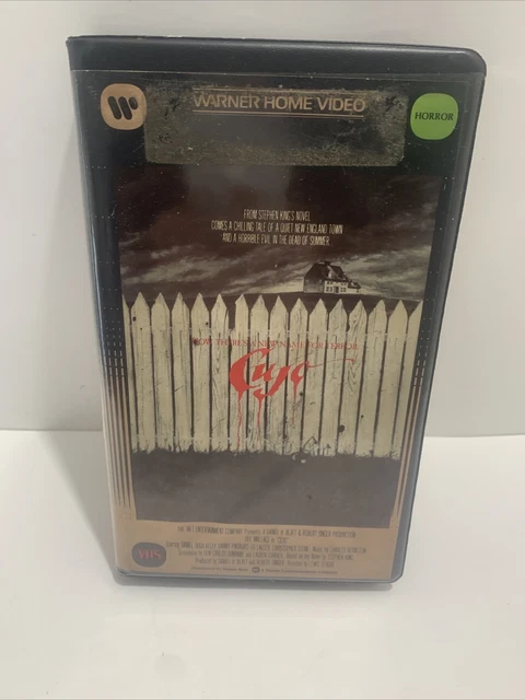 VINTAGE STEPHEN KING’S Horror Video Cujo VHS 1983 Big Box Black ...
