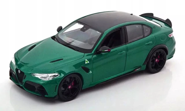 ALFA ROMEO GIULIA GTA Green 2020 1/18 Bburago Bburago £54.00 - PicClick UK