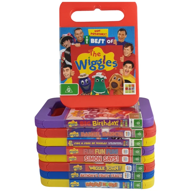THE WIGGLES BULK Lot of 9 Kids DVDs ABC New Cast 2008+ AUS Reg 4 Best ...