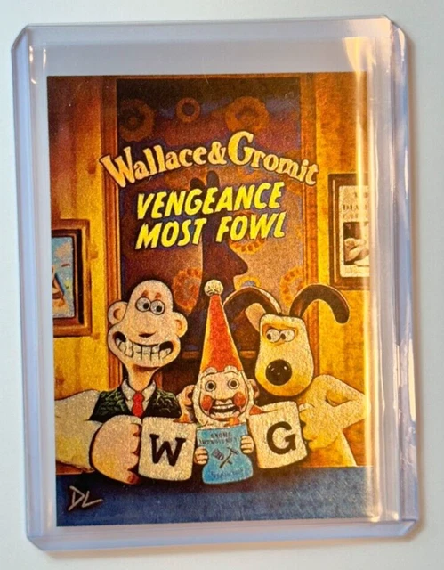 WALLACE & GROMIT Platinum Artist Signed "Vengeance Most Fowl" Trading ...
