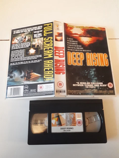 DEEP RISING BIG BOX EX RENTAL VHS video cassette UK £5.00 - PicClick UK